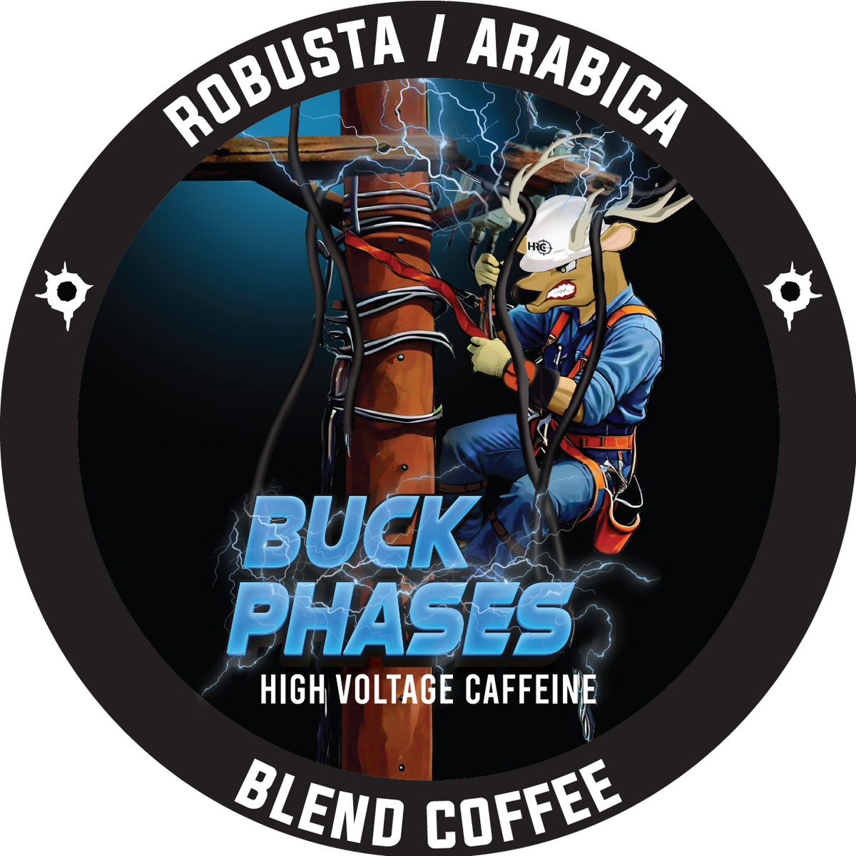 Buck Phases - Robusta / Arabica Blend Coffee – Hit'Em Right Coffee