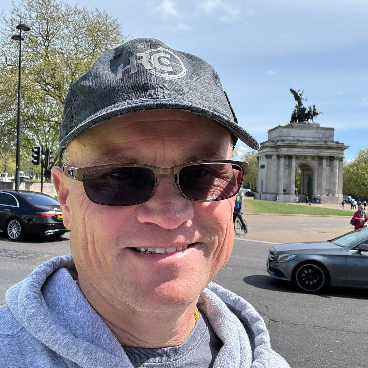 HRC Logo - Grey Kryptek Camo - Hat – Hit'Em Right Coffee