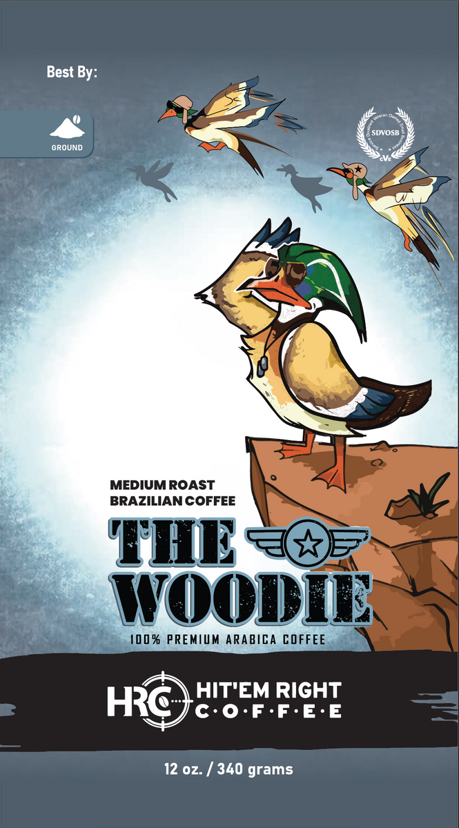 The Woodie - Medium Roast – Hit'Em Right Coffee