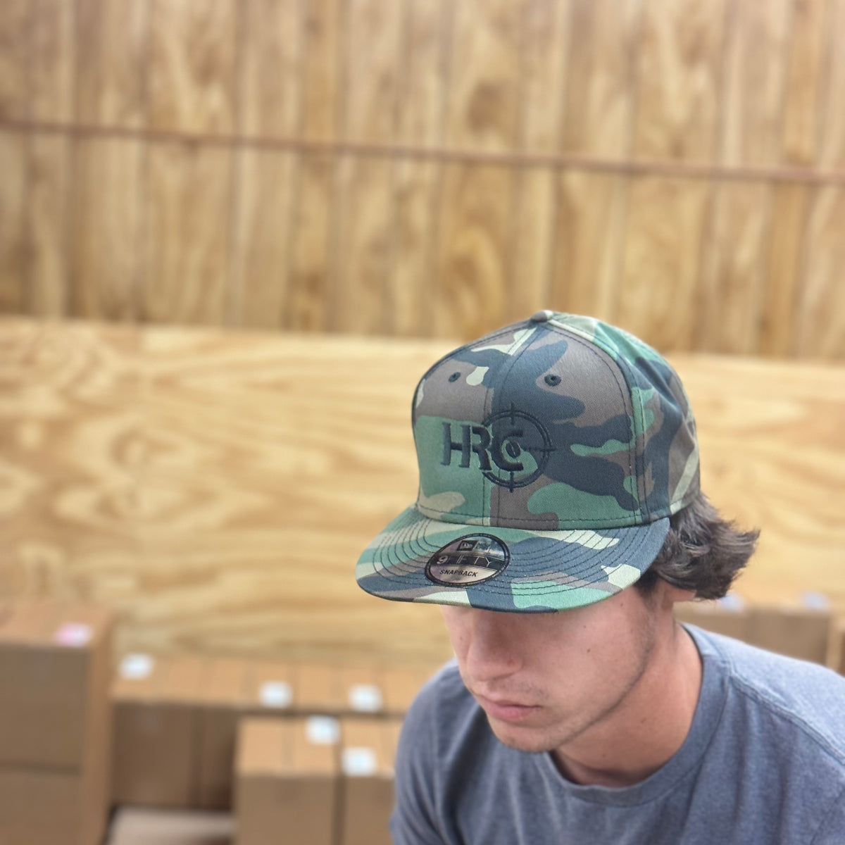 HRC Camo Hat – Hit'Em Right Coffee